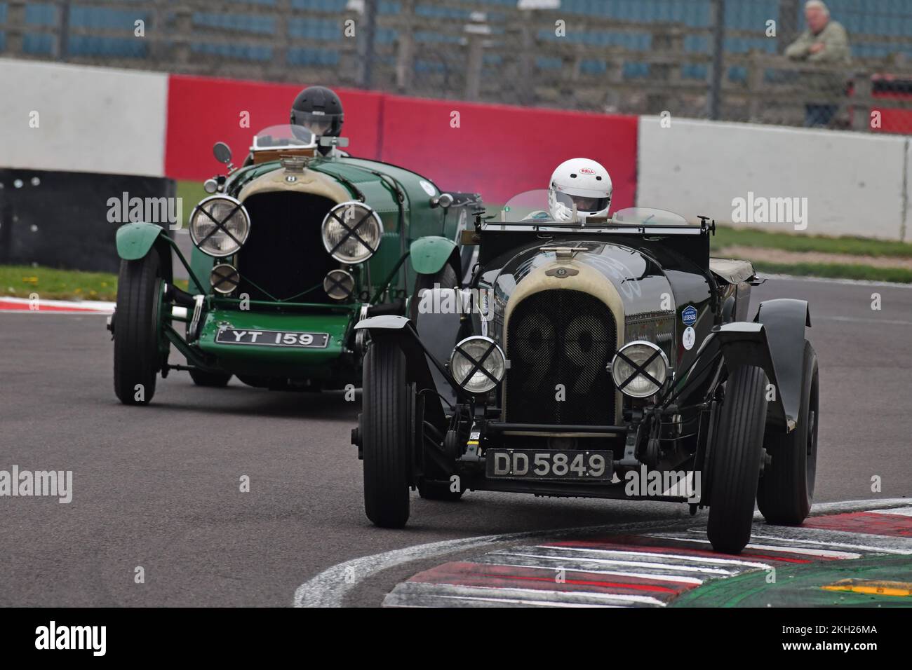 Ewen Getley, Bentley 3-4½ litre, Oliver Llewellyn, Bentley 4½, The ‘Mad ...