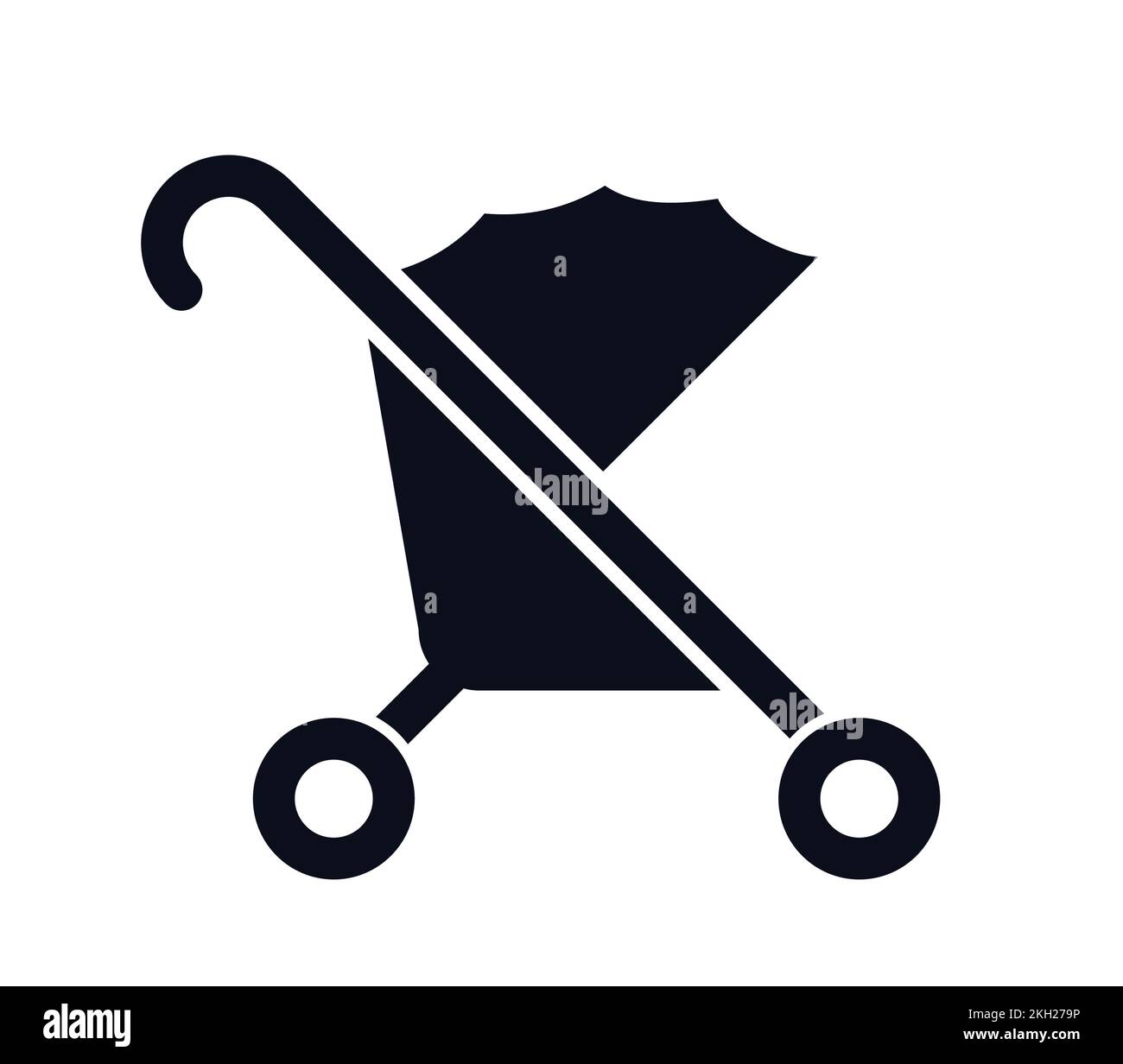 Baby stroller vector vectors hi-res stock photography and images - Alamy