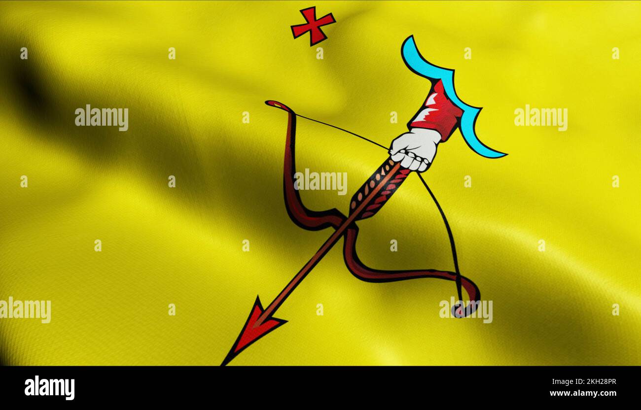 Kirov flag hi-res stock photography and images - Alamy