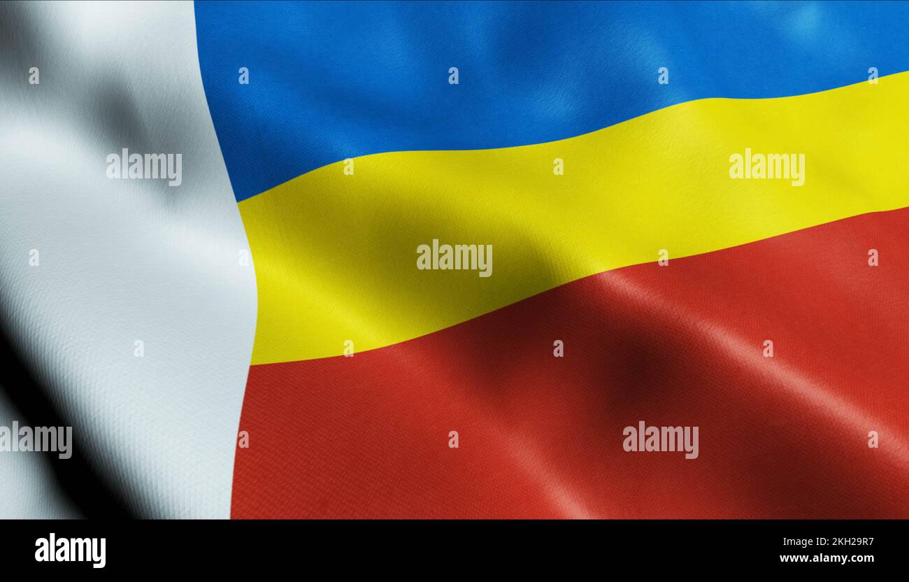 Rostov oblast flag hi-res stock photography and images - Alamy