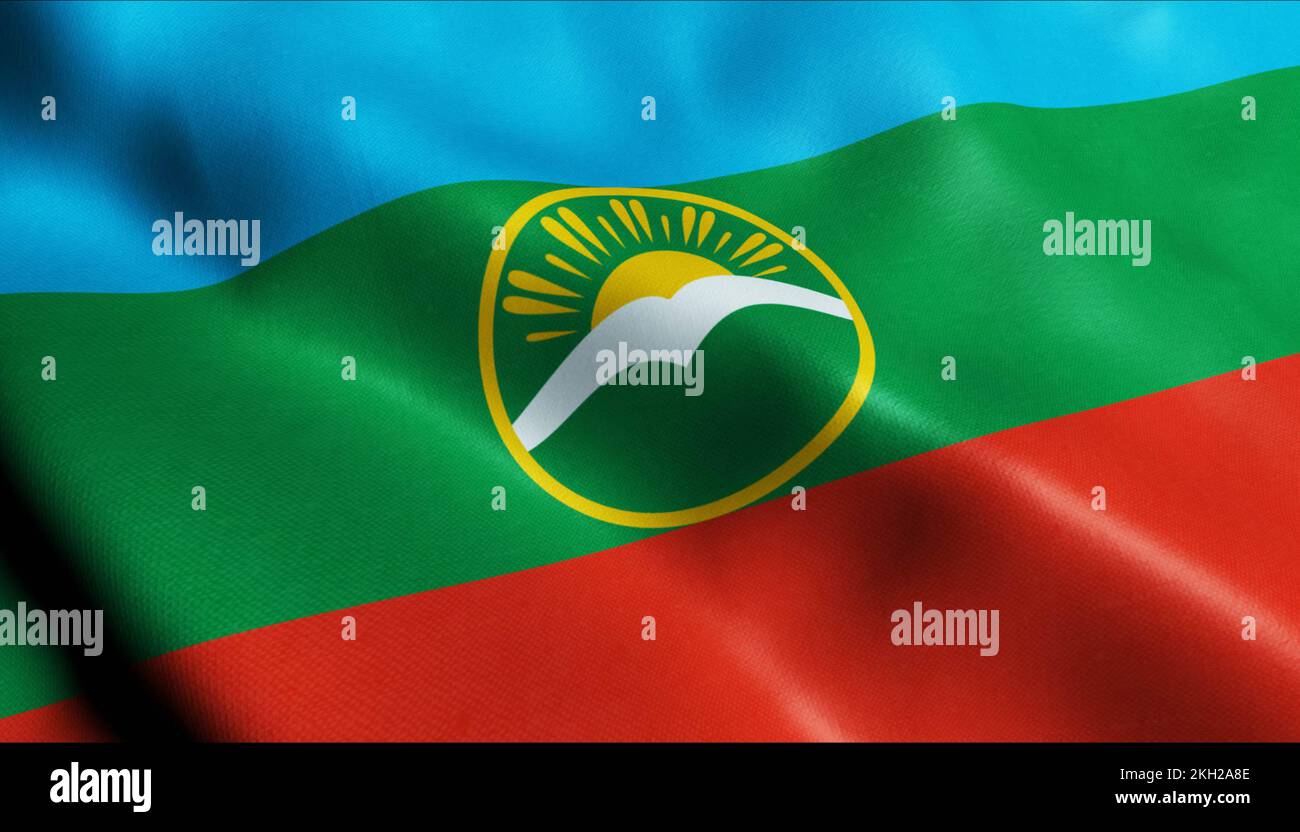 Karachay cherkessia map hi-res stock photography and images - Alamy