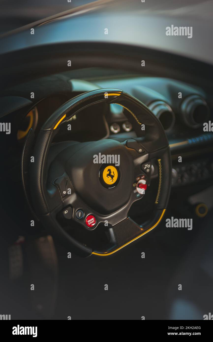 Ferrari Steering Wheel Wallpaper