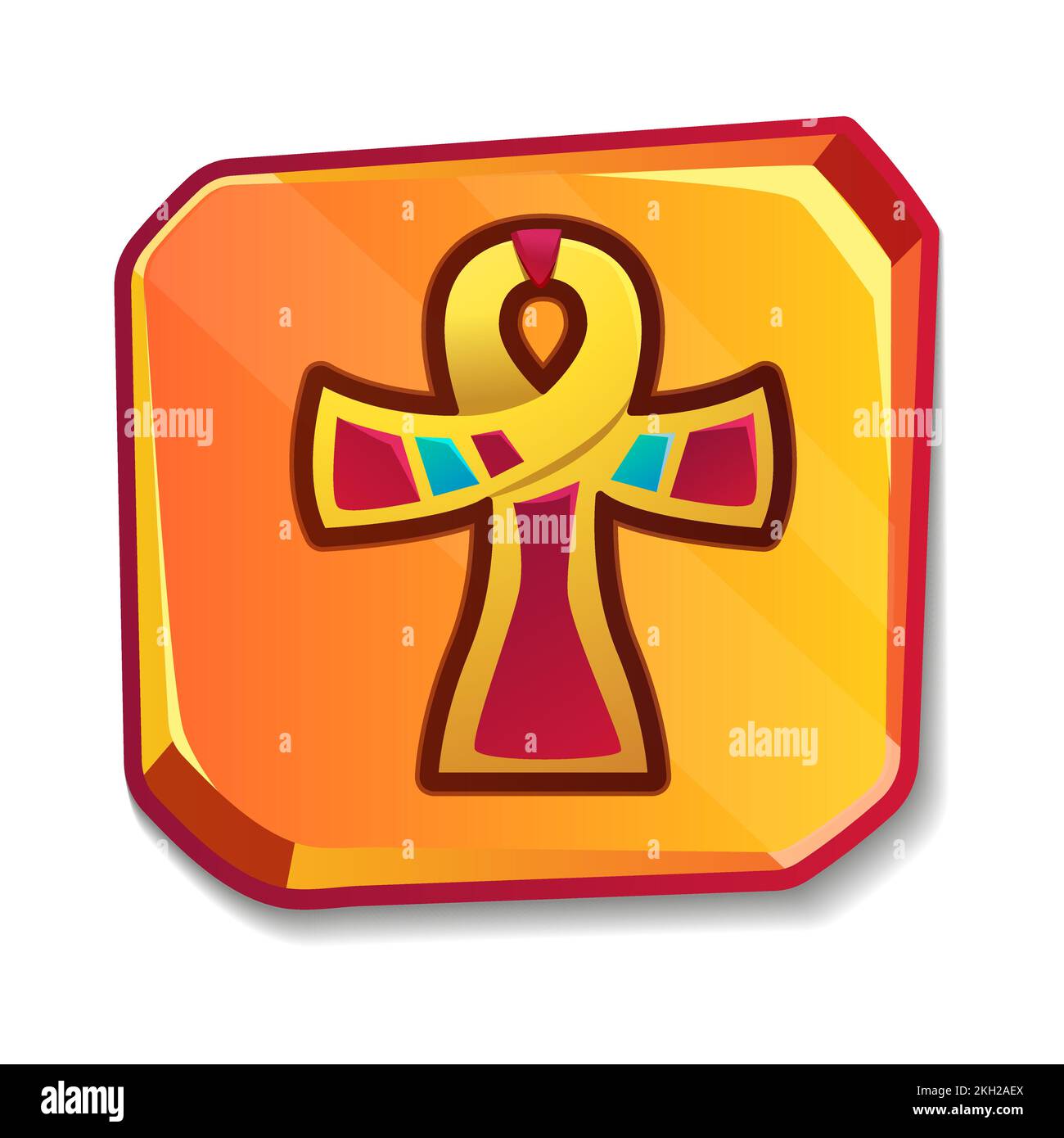Cross of gold cartoon hi-res stock photography and images - Alamy