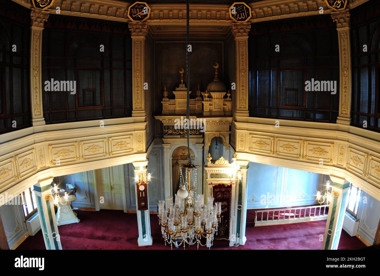 Located in Istanbul, Turkey, Ertugrul Tekke Mosque was built in 1887 ...