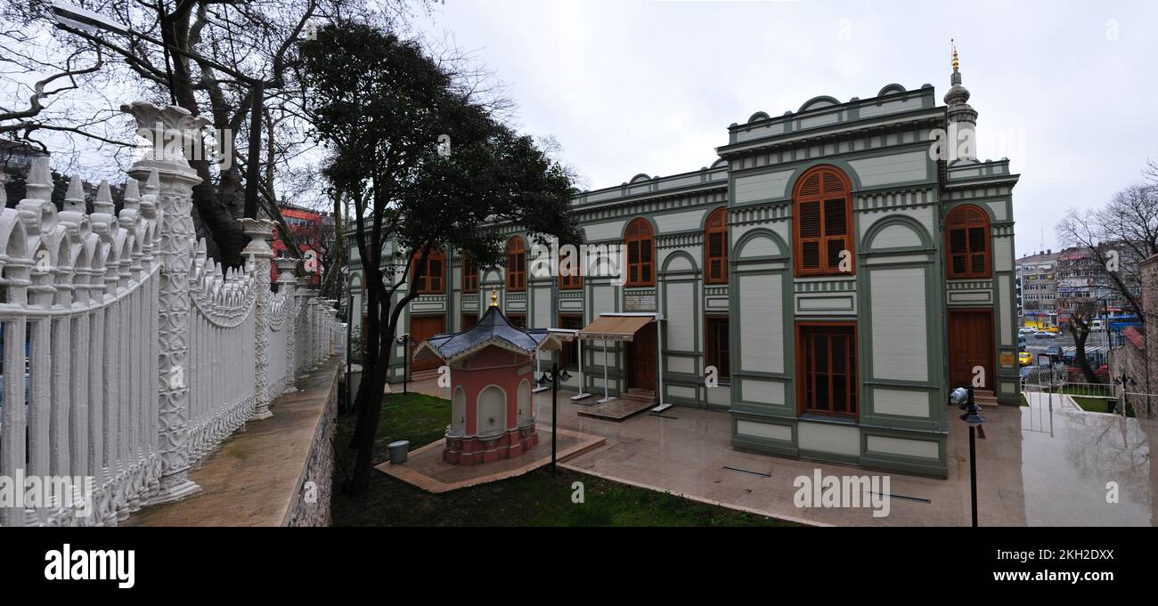 Located in Istanbul, Turkey, Ertugrul Tekke Mosque was built in 1887 ...