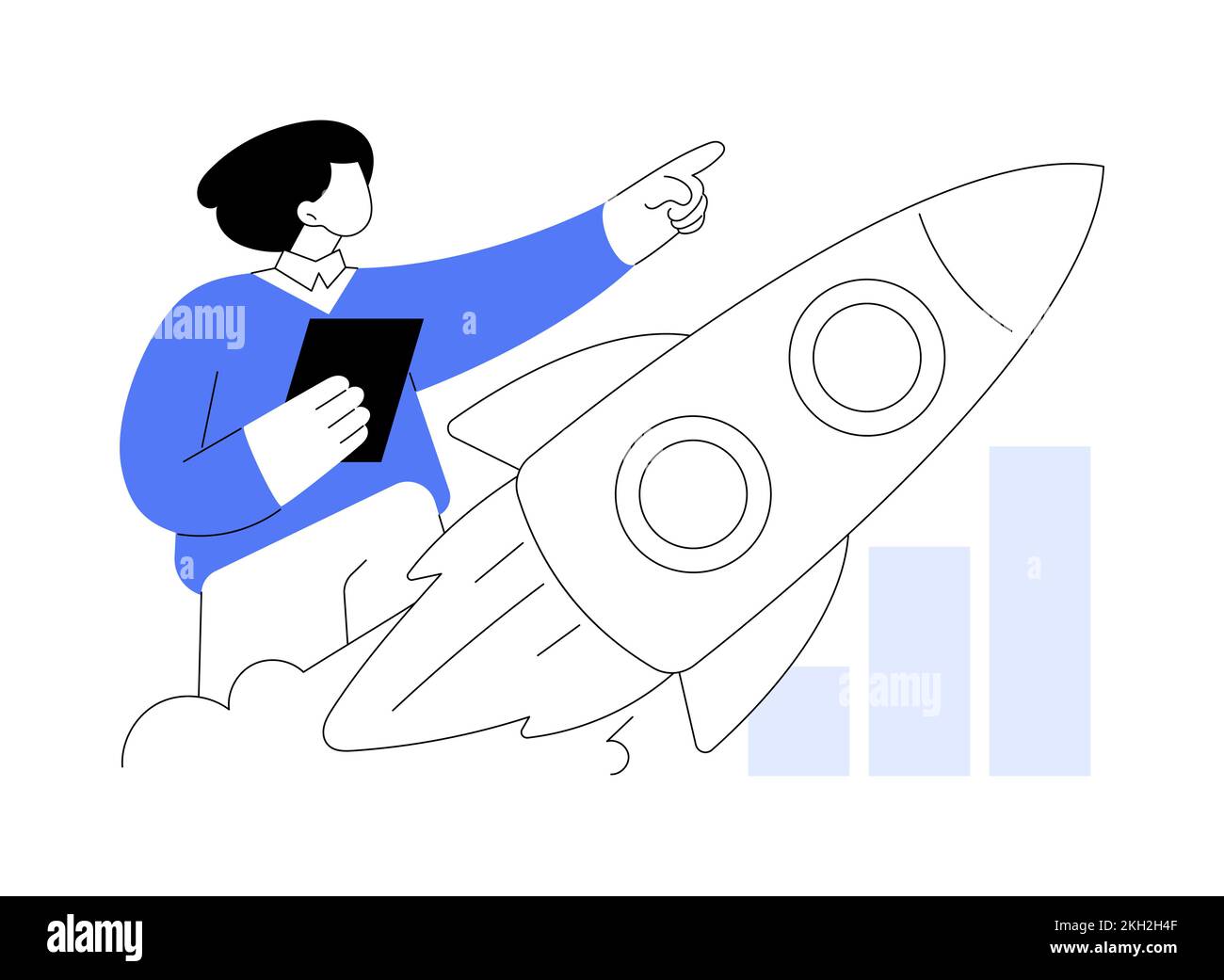 Startup accelerator abstract concept vector illustration Stock Vector ...