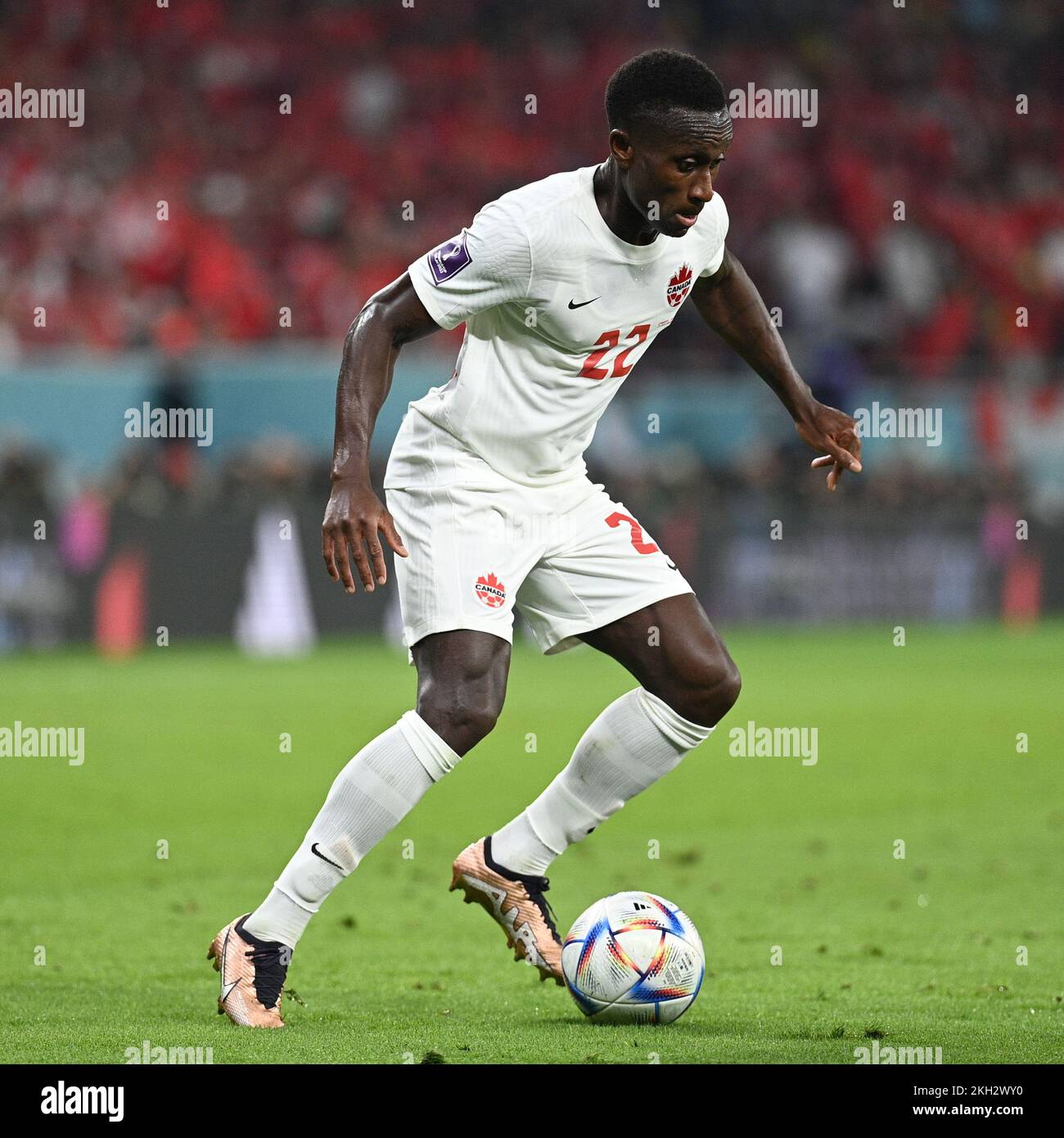 Doha, Qatar. 23rd Nov, 2022. Estádio Ahmed bin Ali Richie Laryea do ...