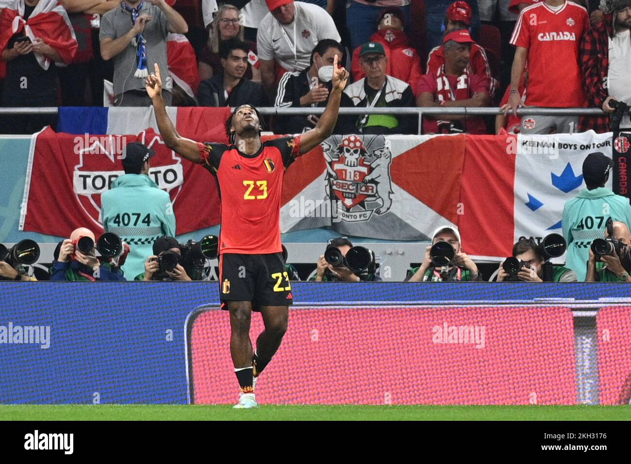 Al Rayyan, Qatar. 23rd Nov, 2022. Rayyan, Qatar. Credit: Richard Callis ...