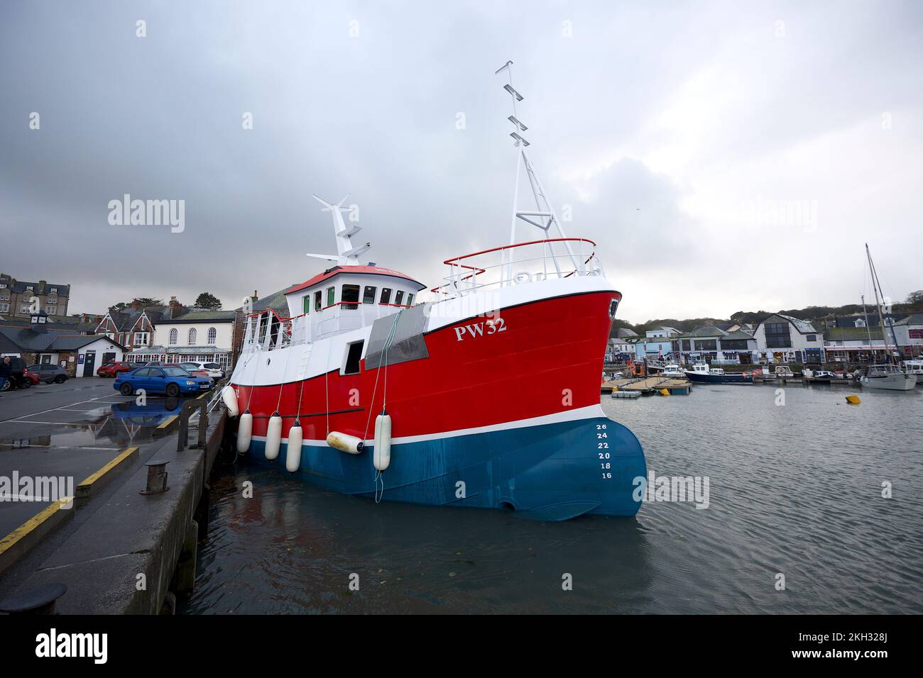 Padstow Cornwall UK 11 22 2022 The Brand new Fishing Boat Millie C ...
