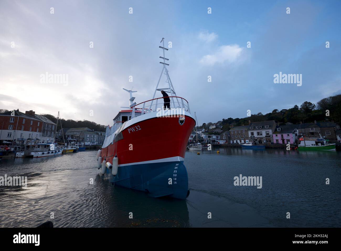 Padstow Cornwall UK 11 22 2022 The Brand new Fishing Boat Millie C ...