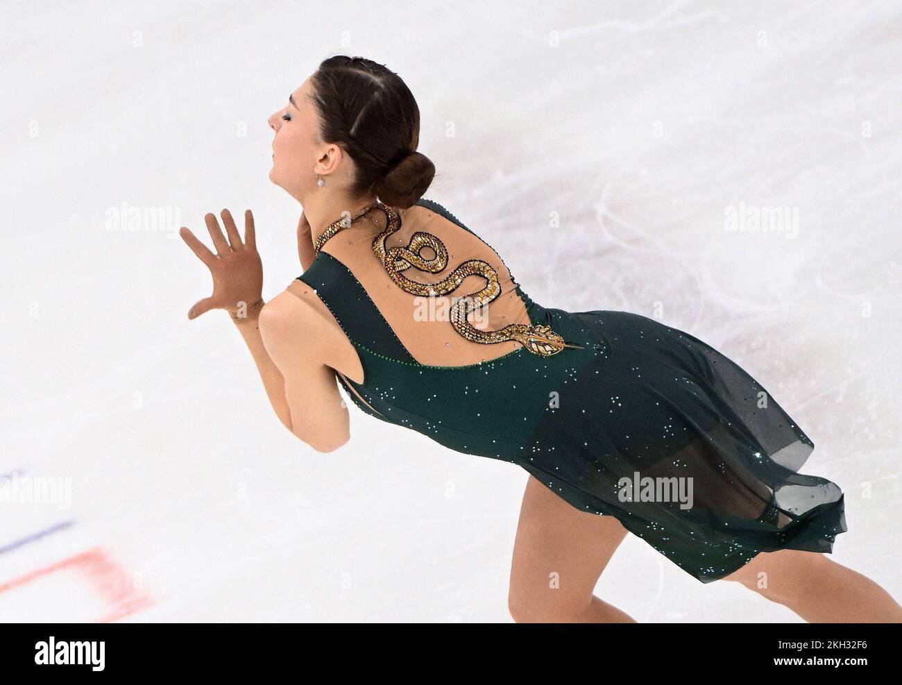 The fifth stage of the Russian Grand Prix in figure skating 2022 ...