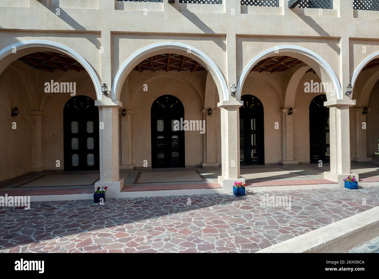 Katara Mosque in Katara Cultural Village, popular touristic destination ...