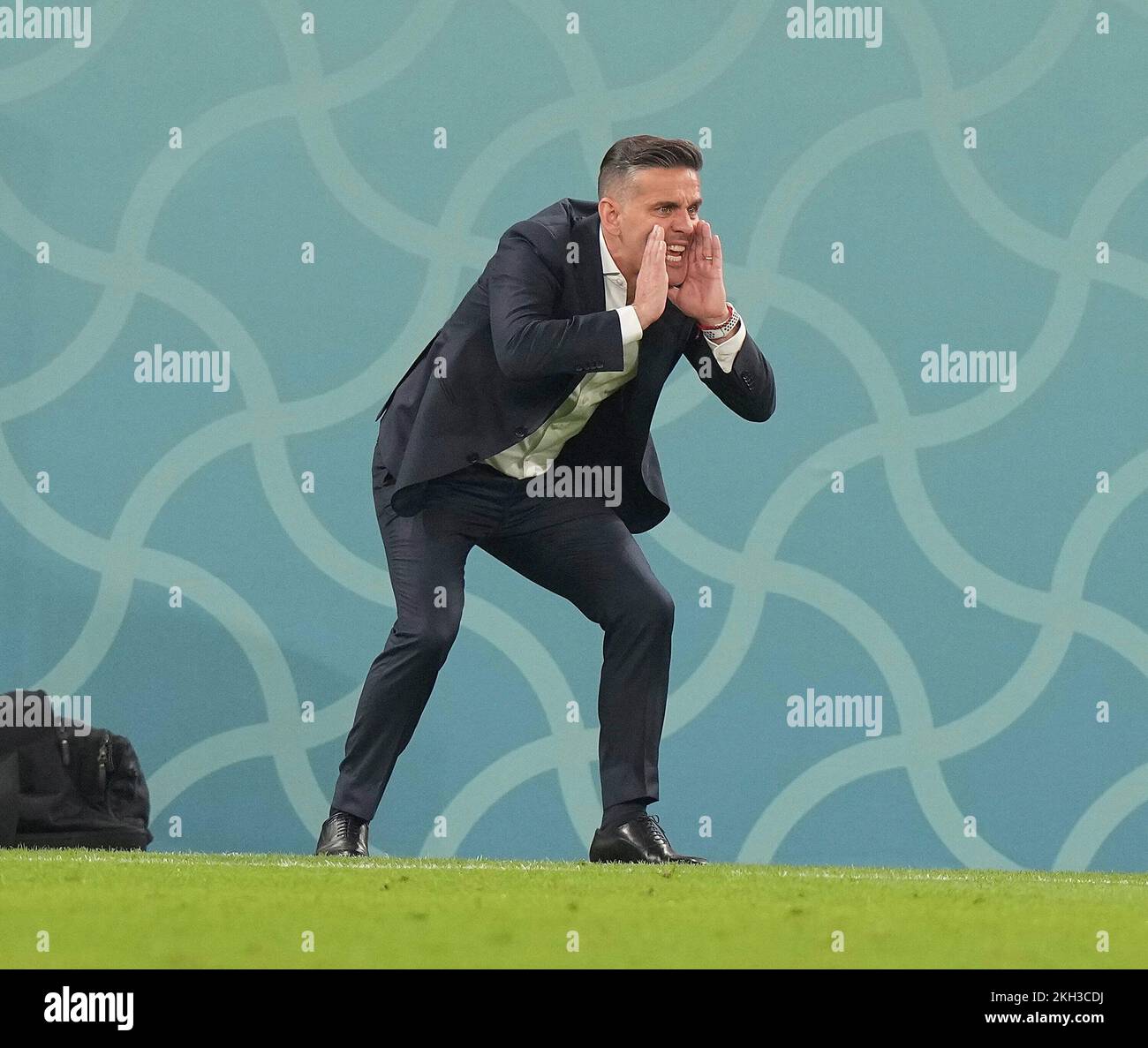 Doha, Qatar. November 23, 2022, Khalifa International Stadium, Doha, QAT, World Cup FIFA 2022 ...