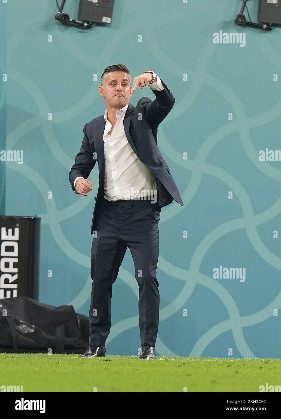 Doha, Qatar. November 23, 2022, Khalifa International Stadium, Doha, QAT, World Cup FIFA 2022 ...