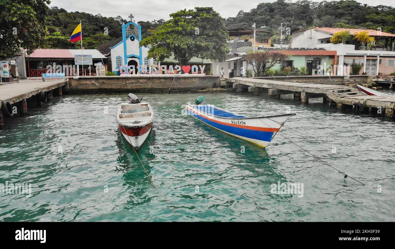 Sapzurro near the town of Capurganá, not far from Puerto Obaldia in ...
