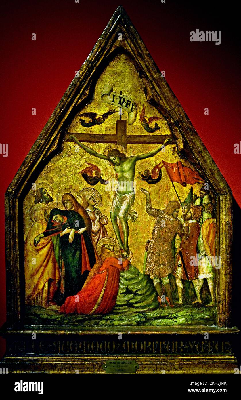 Crucifixion by simone dei crocifissi hi-res stock photography and images - Alamy