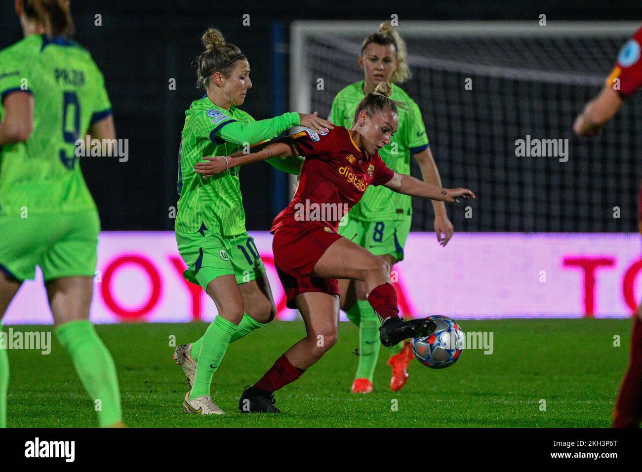 Giada Greggi (AS Roma Women) during the UEFA Women’s Champions League ...