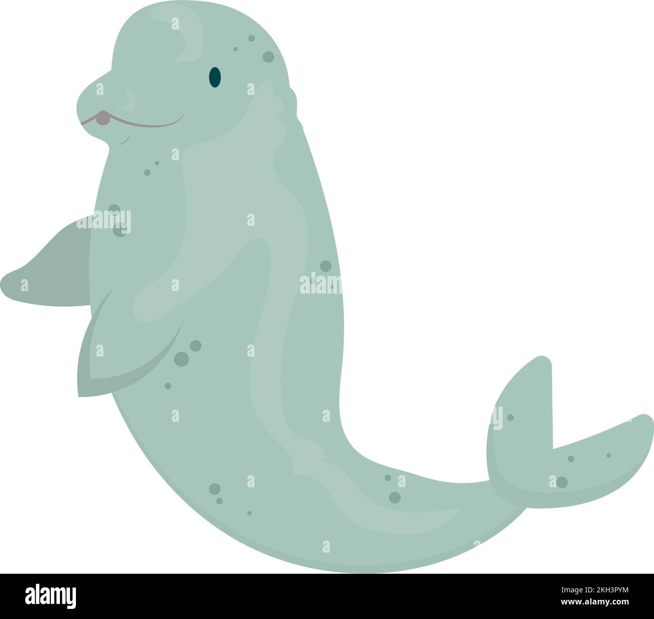 cartoon beluga whale design Stock Vector Image & Art - Alamy