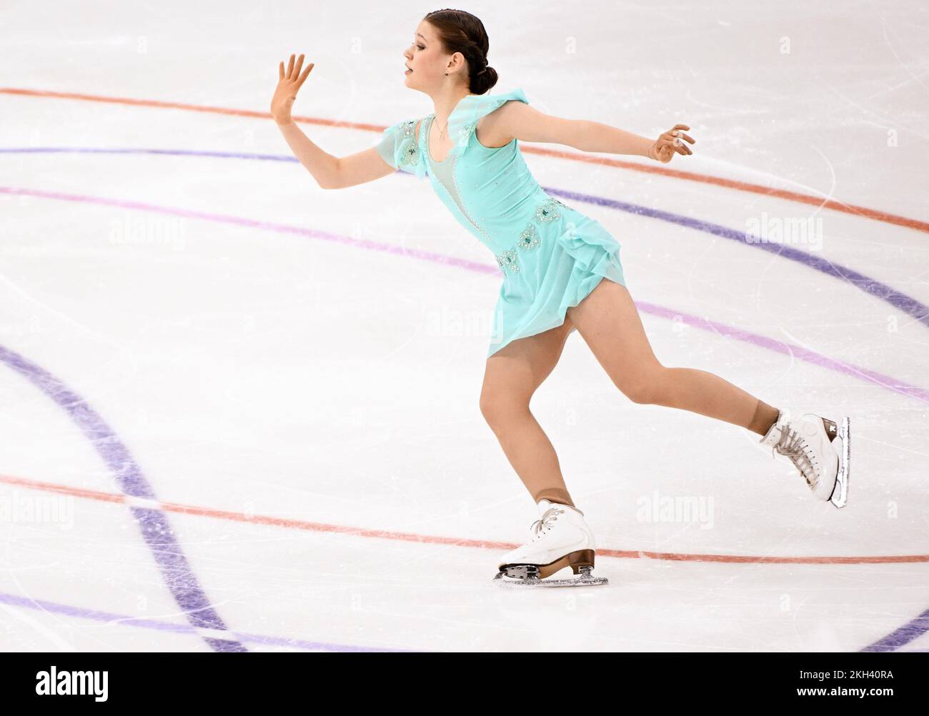 The fifth stage of the Russian Grand Prix in figure skating 2022 ...