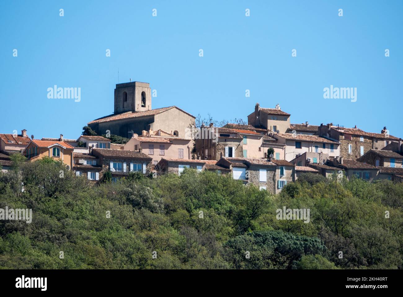 Gassin is a village at the top of a hill, part of Saint-Tropez gulf's ...
