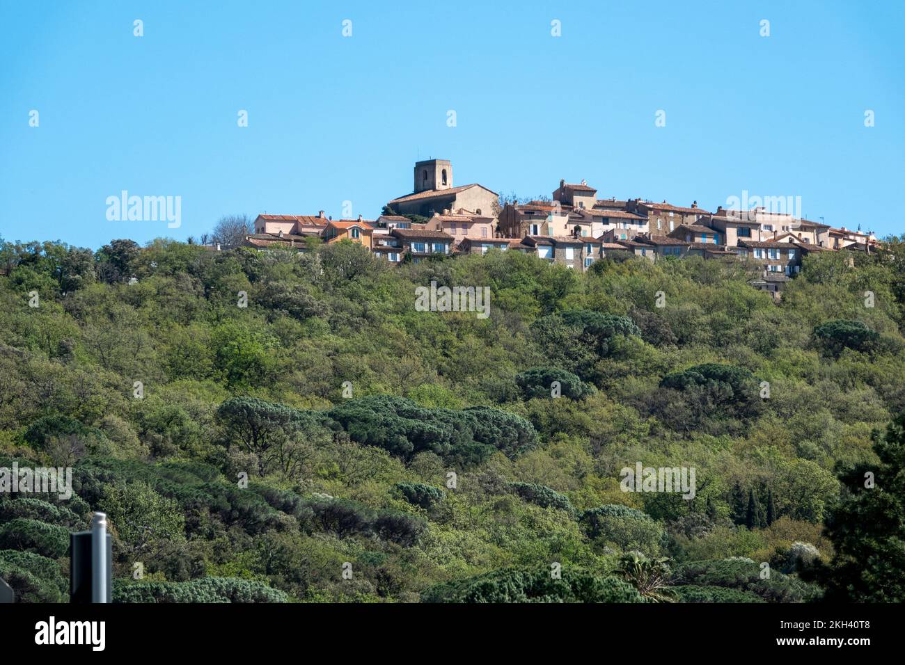 Gassin is a village at the top of a hill, part of Saint-Tropez gulf's ...