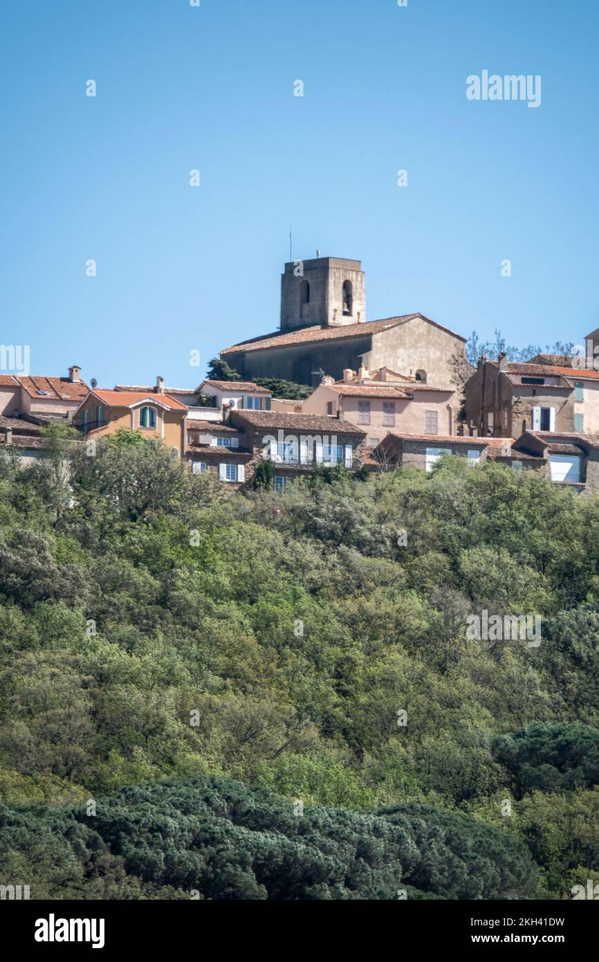 Gassin is a village at the top of a hill, part of Saint-Tropez gulf's ...