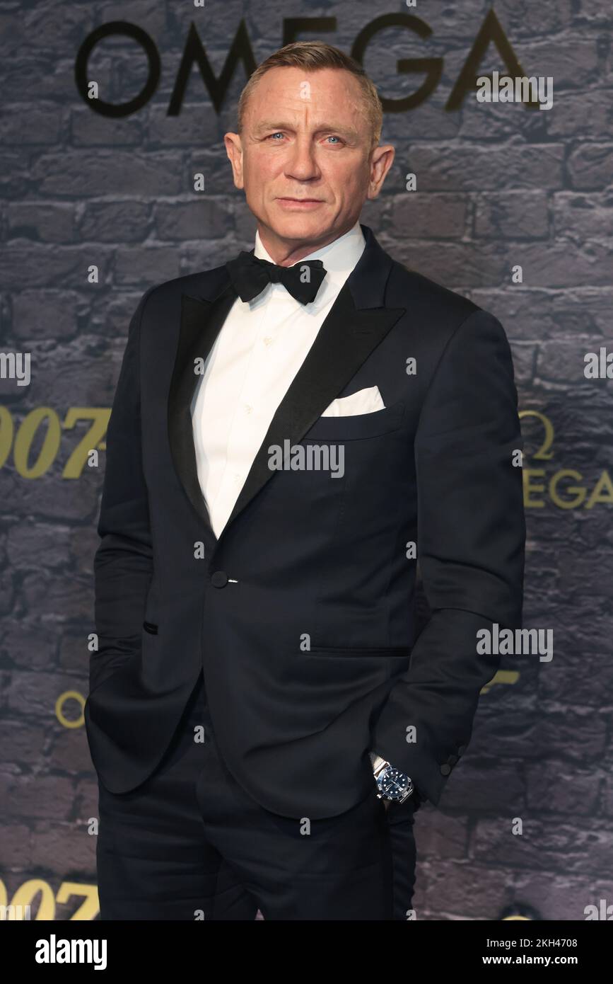 Daniel Craig attends a special event hosted by Omega to celebrate 60 ...