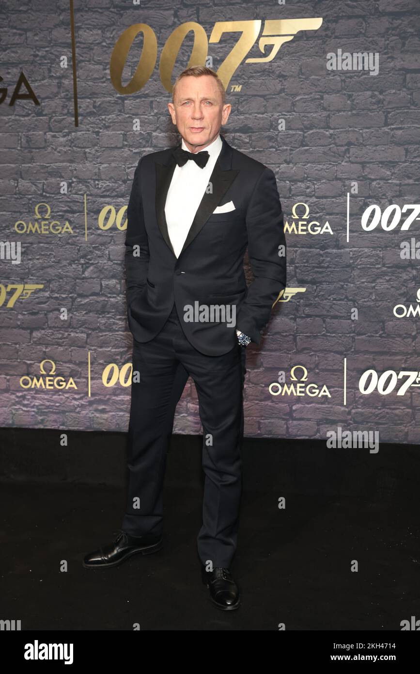 Daniel Craig attends a special event hosted by Omega to celebrate 60 ...