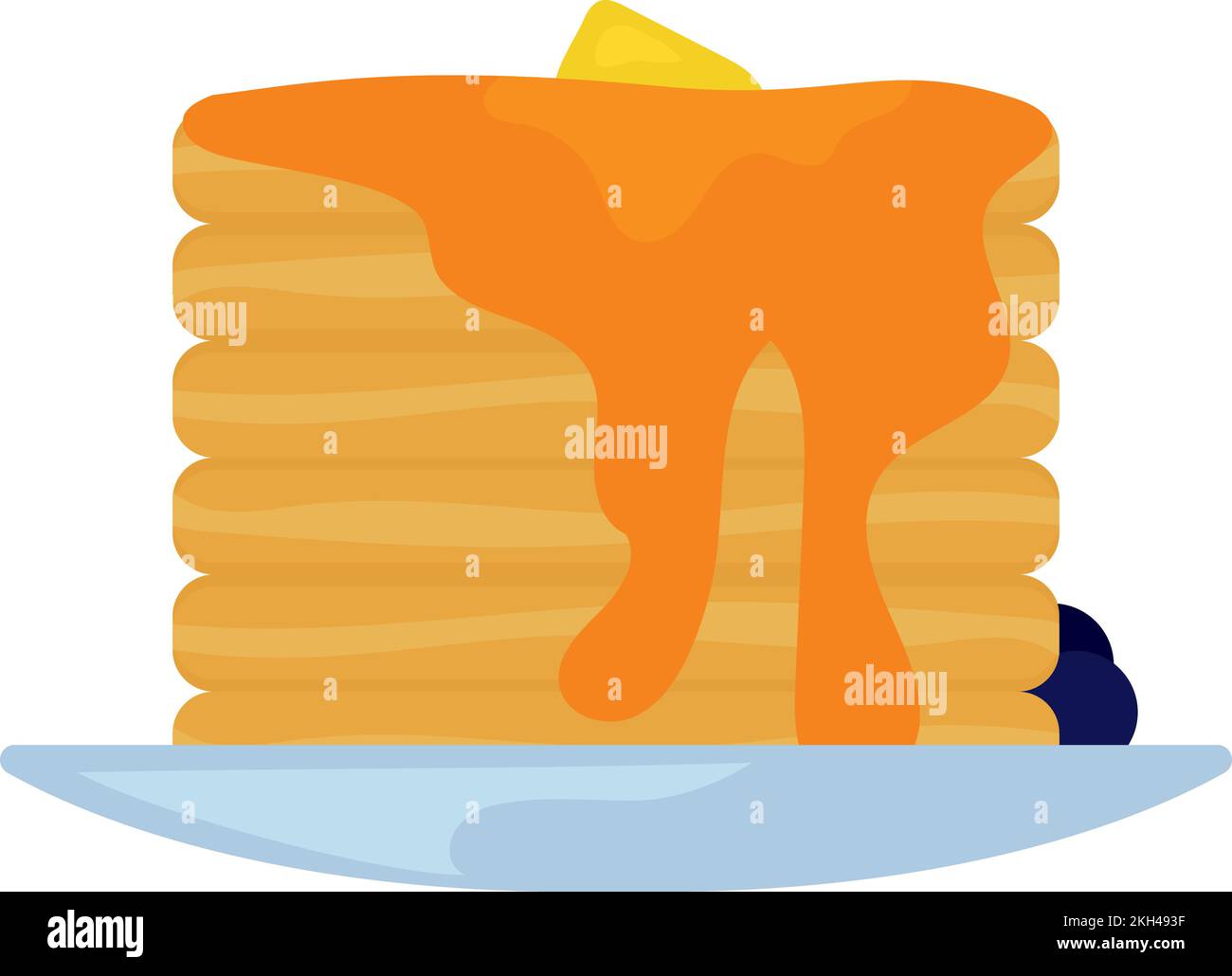 hot pancakes icon Stock Vector Image & Art - Alamy