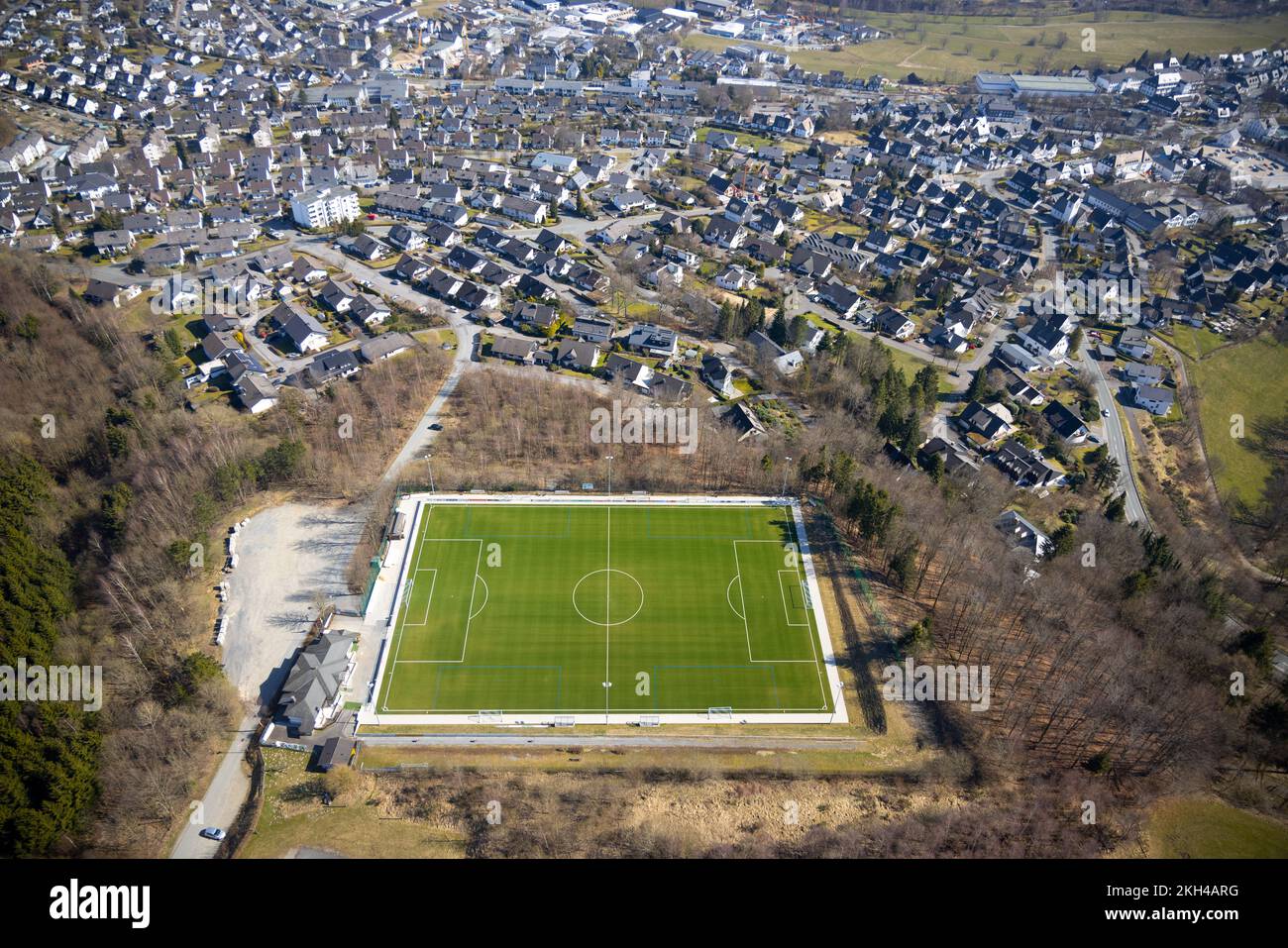 Knappstein arena soccer field hi-res stock photography and images - Alamy