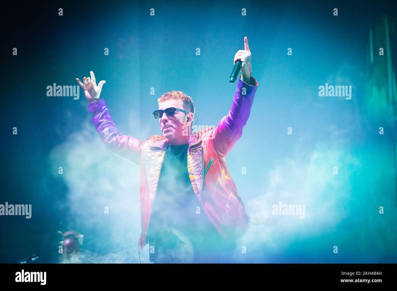 Salmo performs last 22/11/2022 in Padua at Koene Arena Stock Photo - Alamy