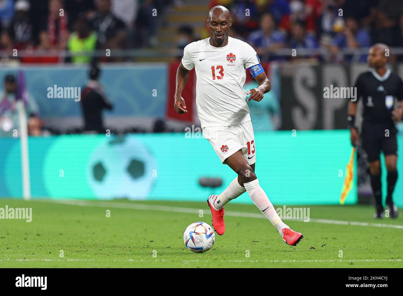 Atiba Hutchinson during the FIFA World Cup Qatar 2022 Group F match ...
