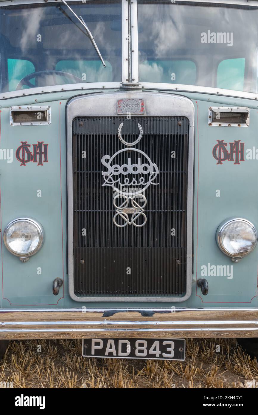 Tarrant Hinton.Dorset.United Kingdom.August 25th 2022.A Seddon Diesel ...
