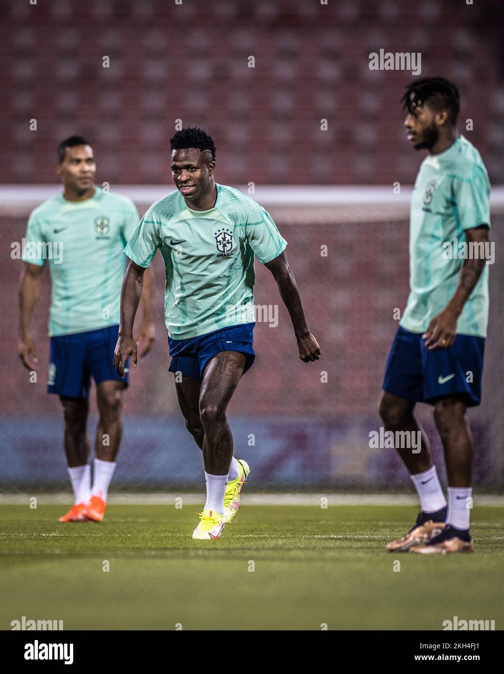 Qatar - Doha - 11/23/2022 - WORLD CUP 2022, BRAZILIAN TEAM TRAINING ...