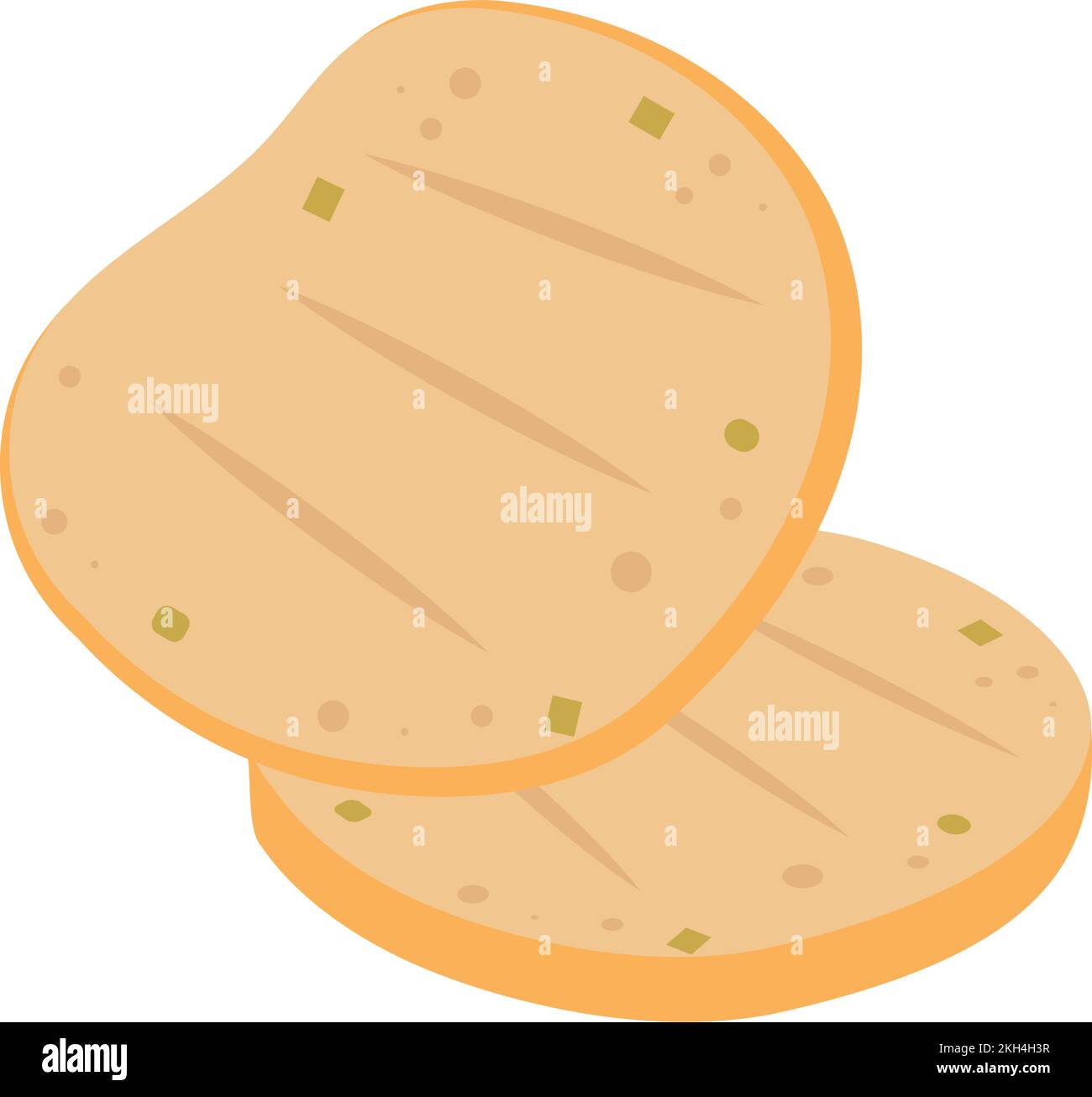 potato slices icon Stock Vector Image & Art - Alamy