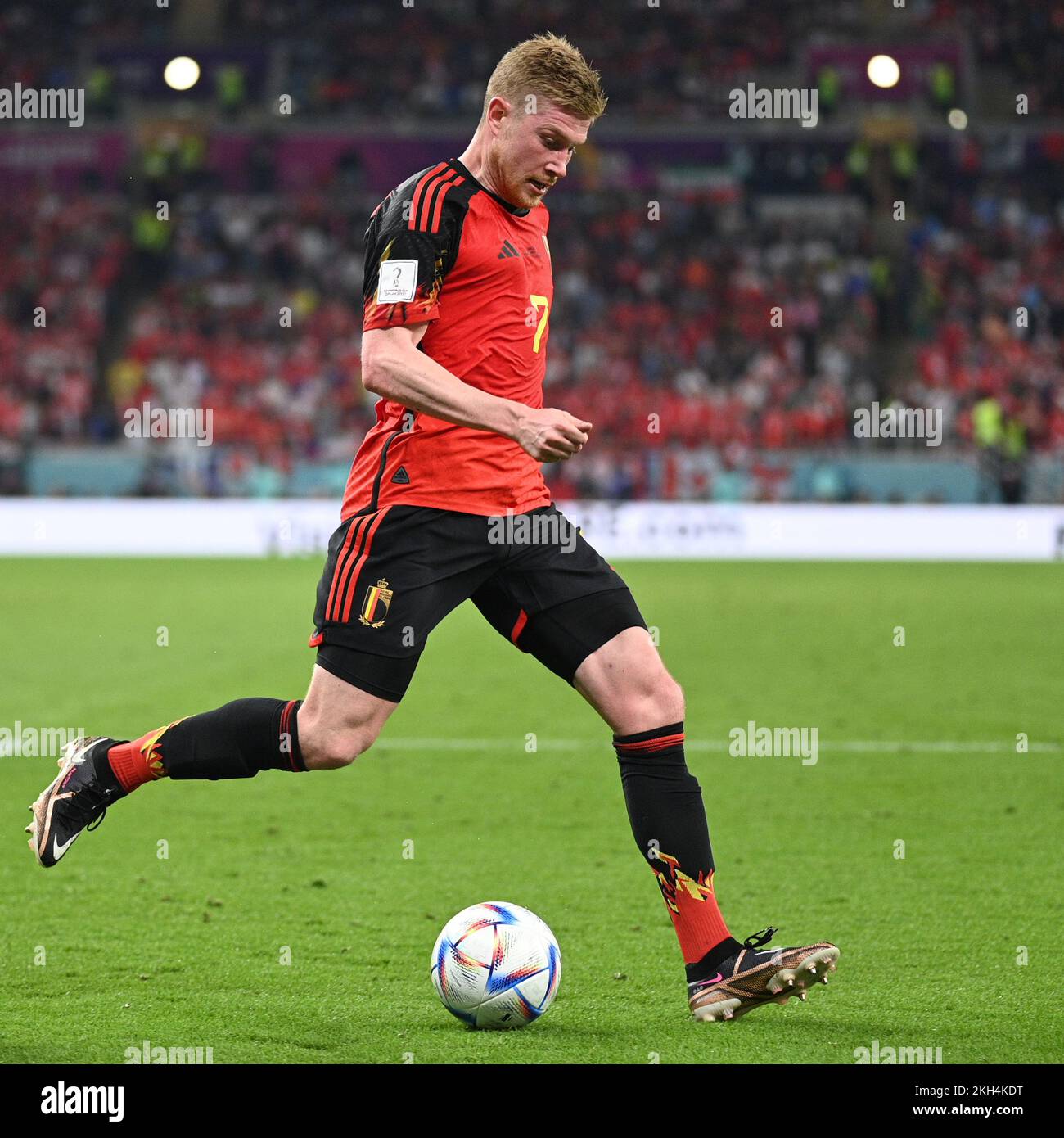 Doha, Qatar. 23rd Nov, 2022. Estádio Ahmed bin Ali Kevin De Bruyne da ...