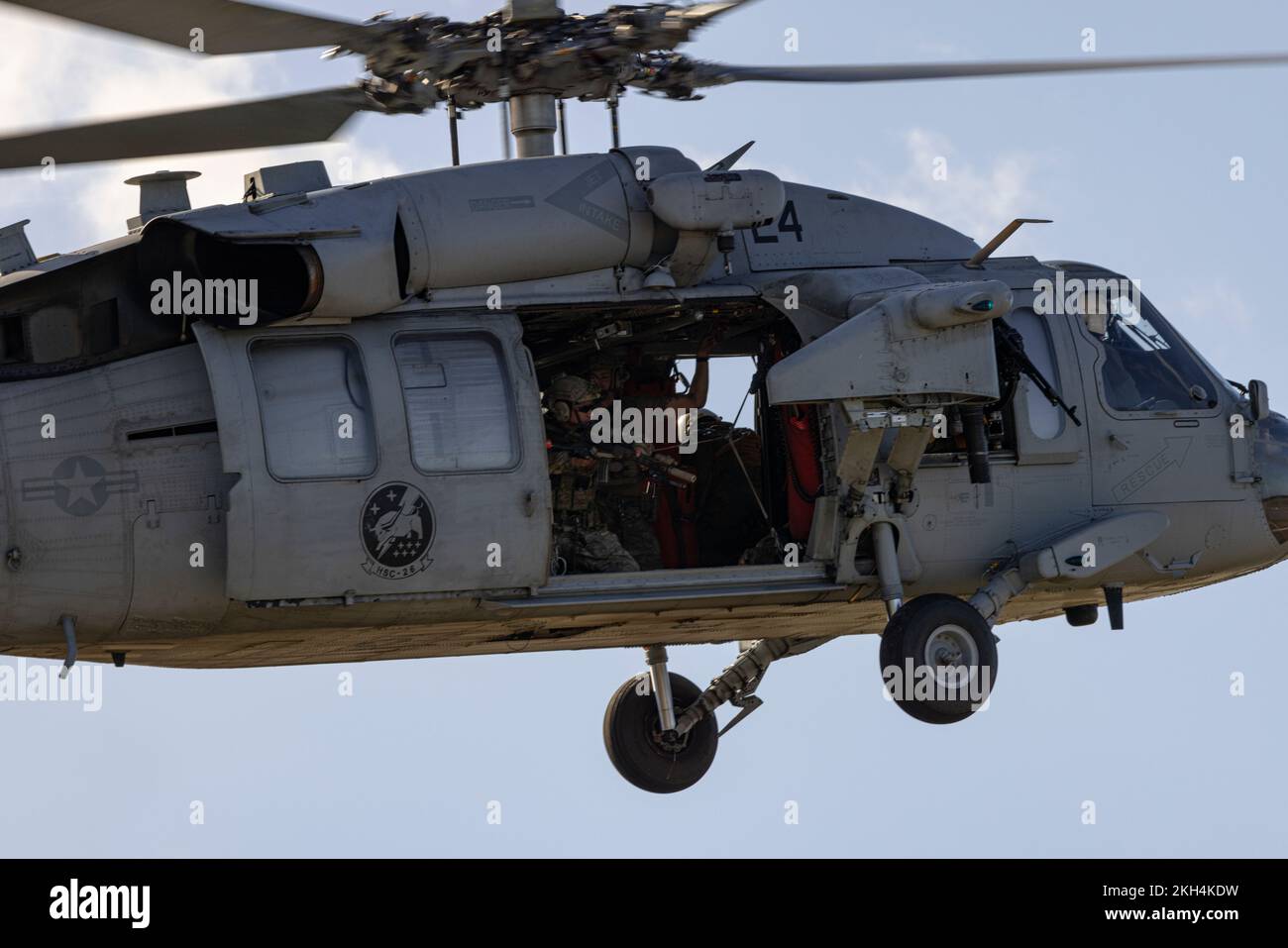 A U.S. Marine with the Maritime Special Purpose Force (MSPF), 26th ...