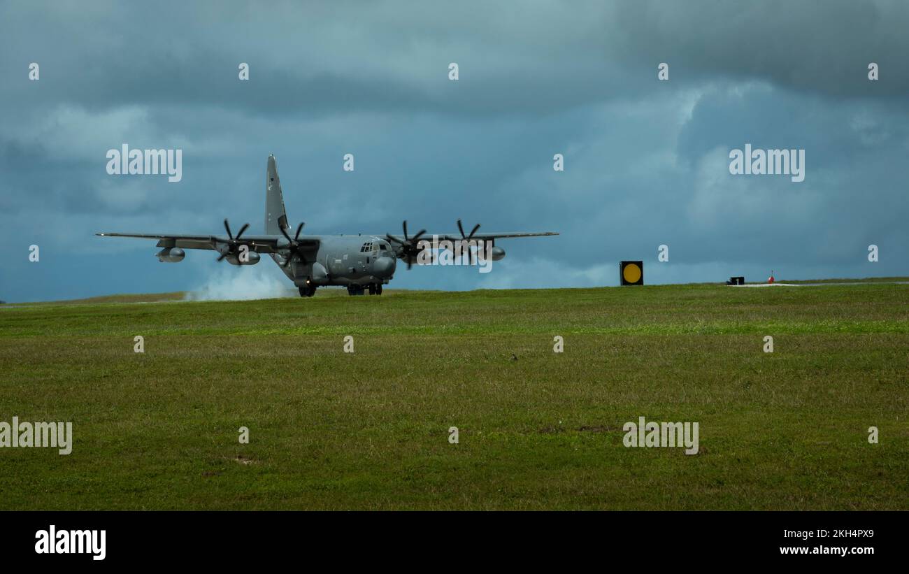 An MC-130J Commando II assigned to the 1st Special Operations Squadron ...