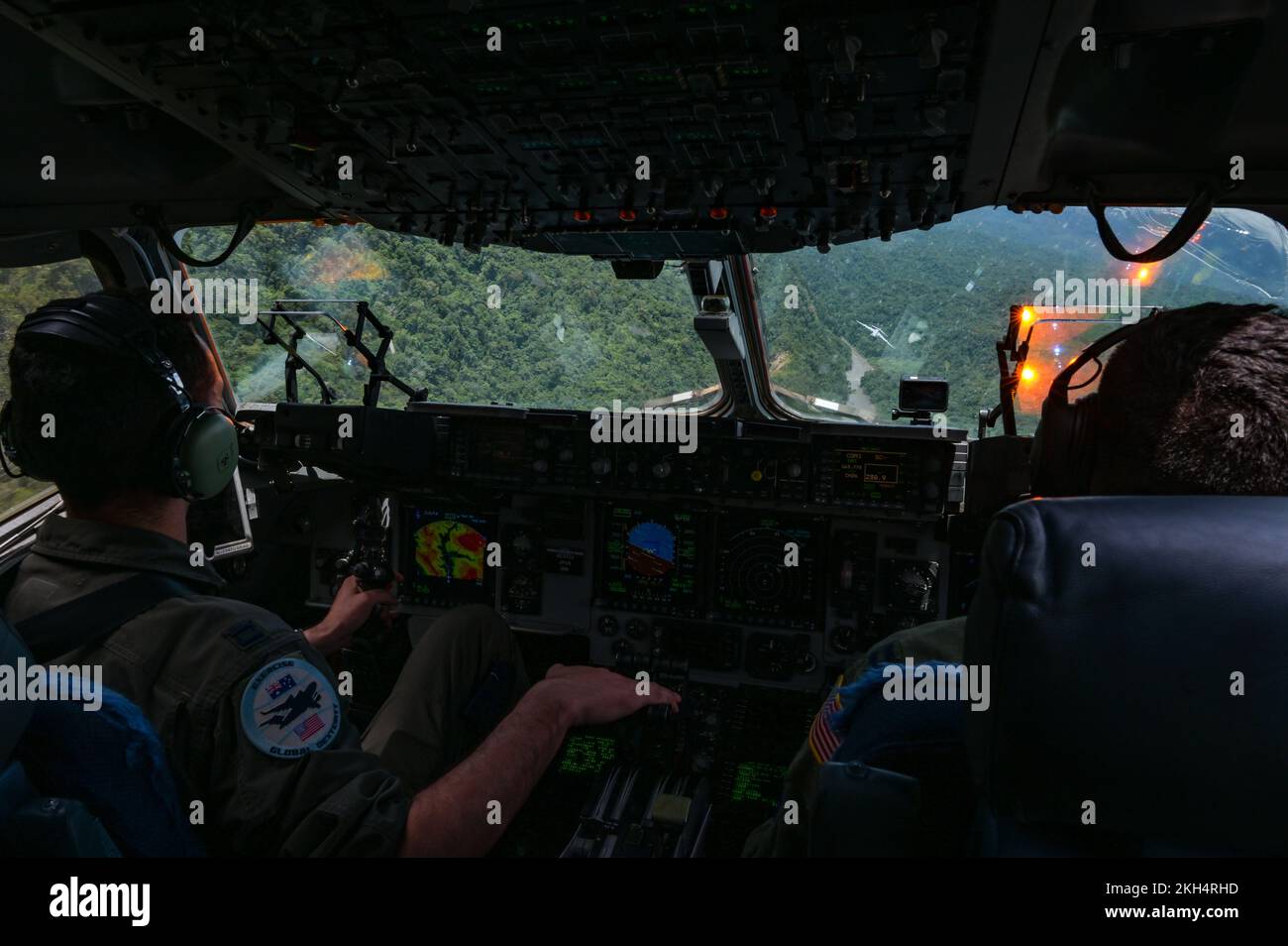 U.S. Air Force Capt. Giovanni Allevato and Capt. Joshua Torano, 535th C ...