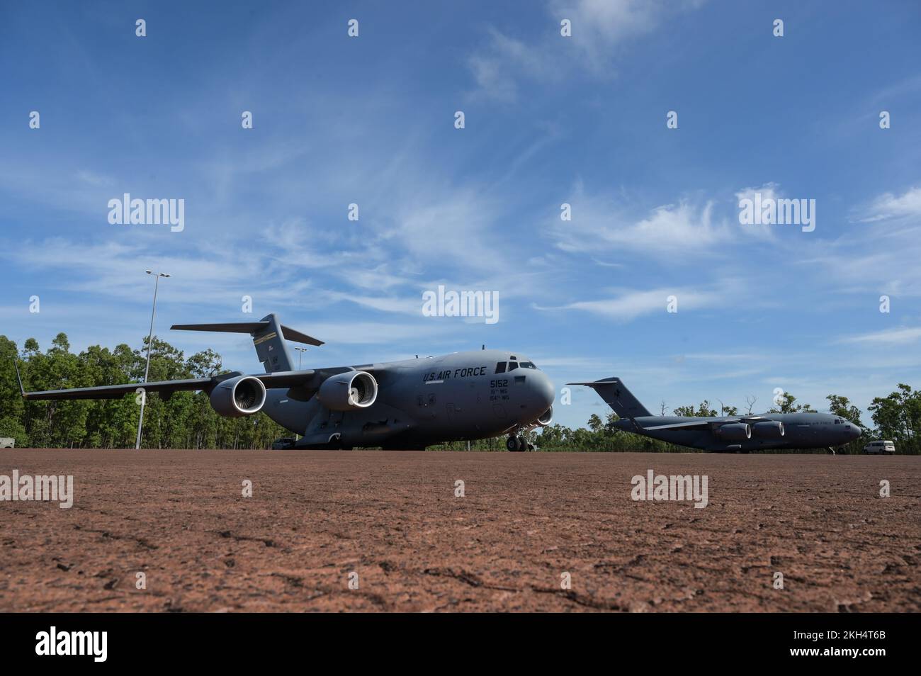 U.S. Air Force and Royal Australian Air Force C-17 Globemaster IIIs go ...