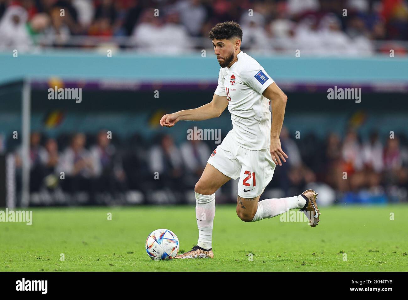 Jonathan Osorio during the FIFA World Cup Qatar 2022 Group F match ...