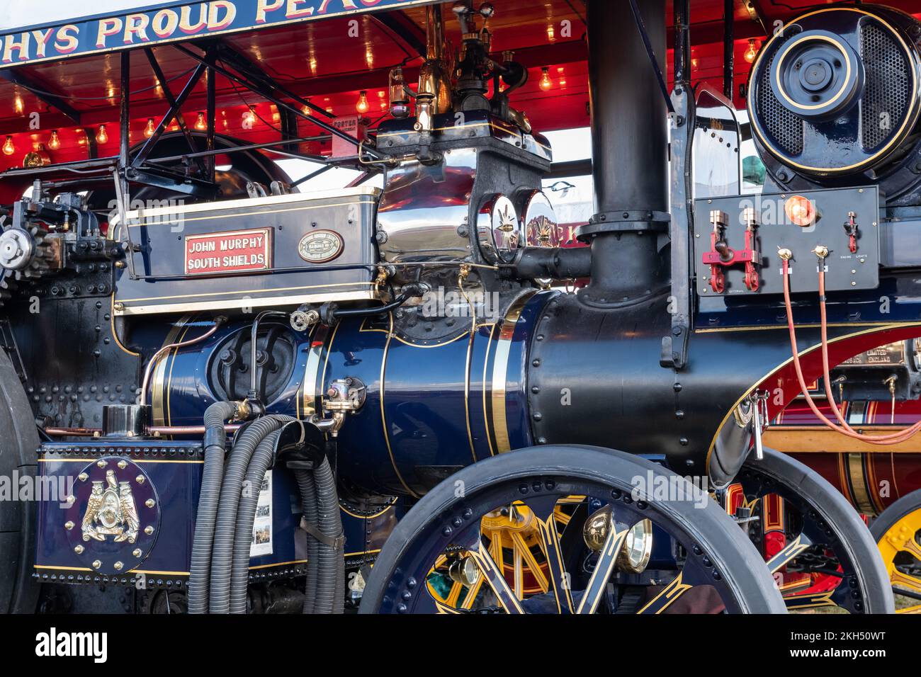 Tarrant Hinton.Dorset.United Kingdom.August 25th 2022.A 1920 Fowler R3 ...