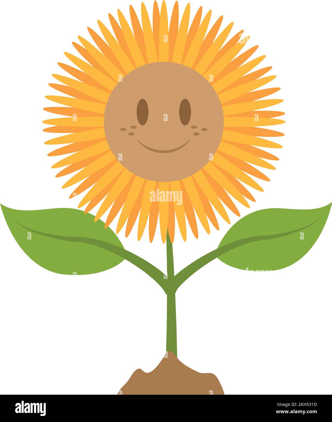 cute sunflower icon Stock Vector Image & Art - Alamy