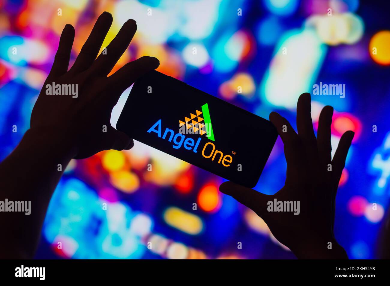 Angel one logo hi-res stock photography and images - Alamy