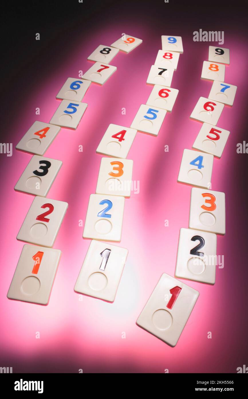 Number and cards hi-res stock photography and images - Alamy