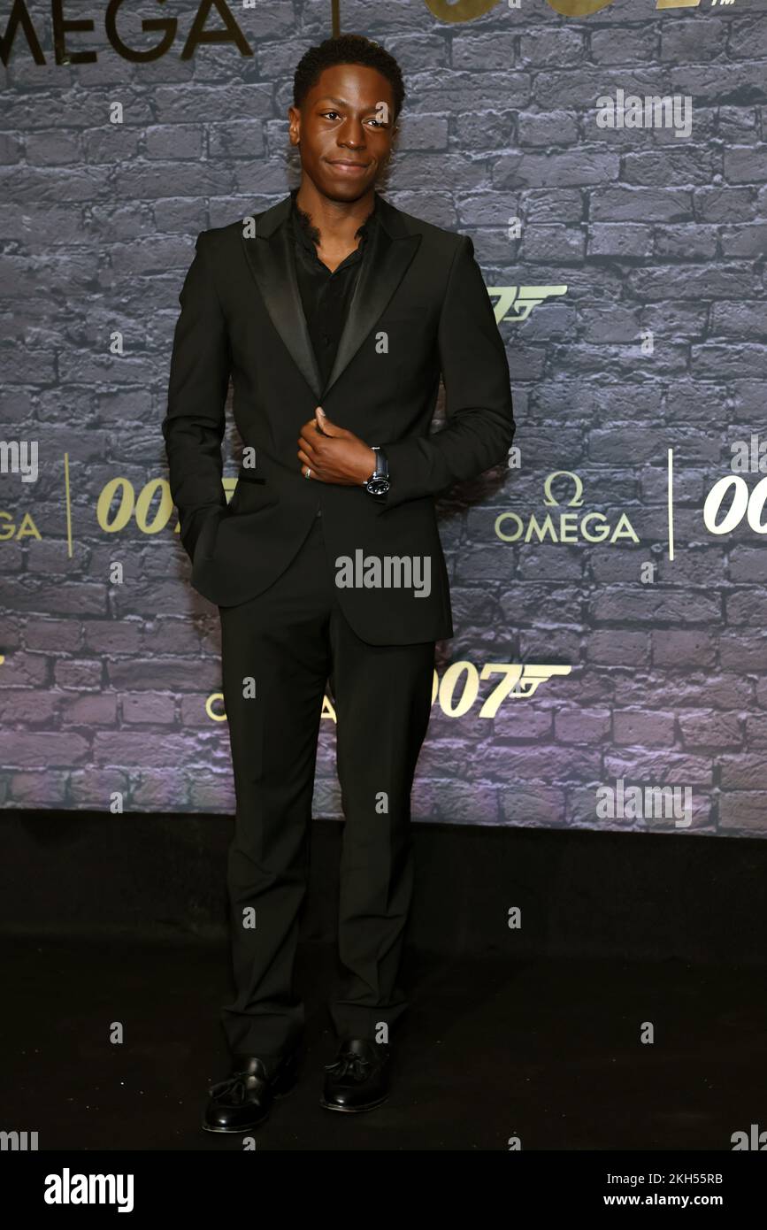 David Jonsson attends a special event hosted by Omega to celebrate 60 ...