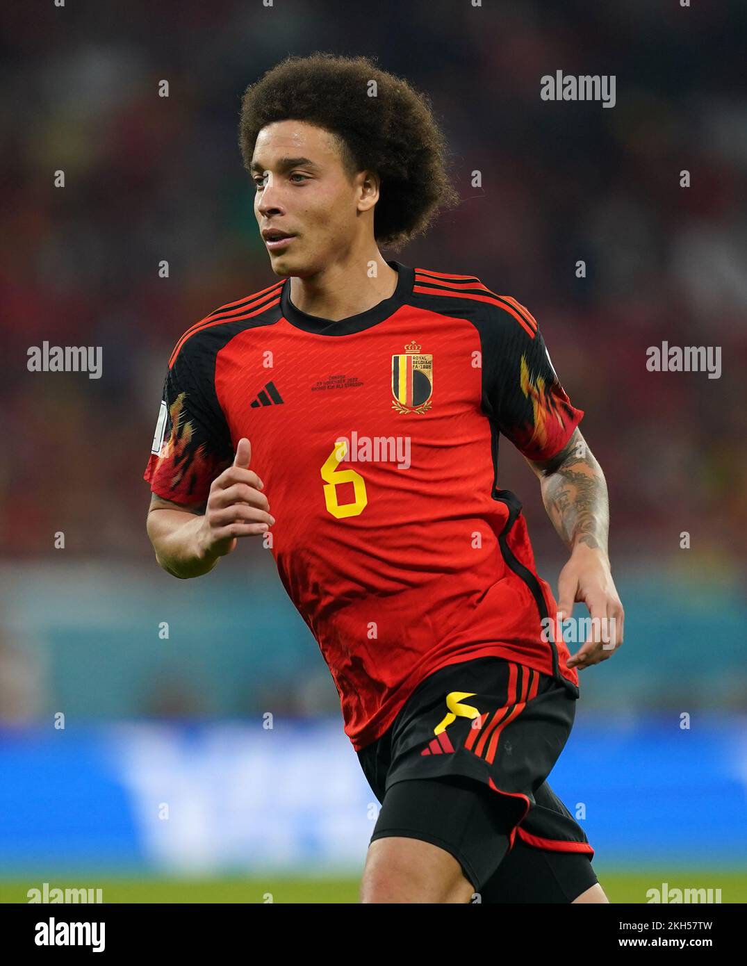 Belgium's Axel Witsel during the FIFA World Cup Group F match at the ...