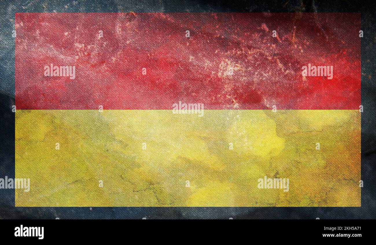 retro flag of Dravidian peoples Sri Lankan Tamils with grunge texture ...