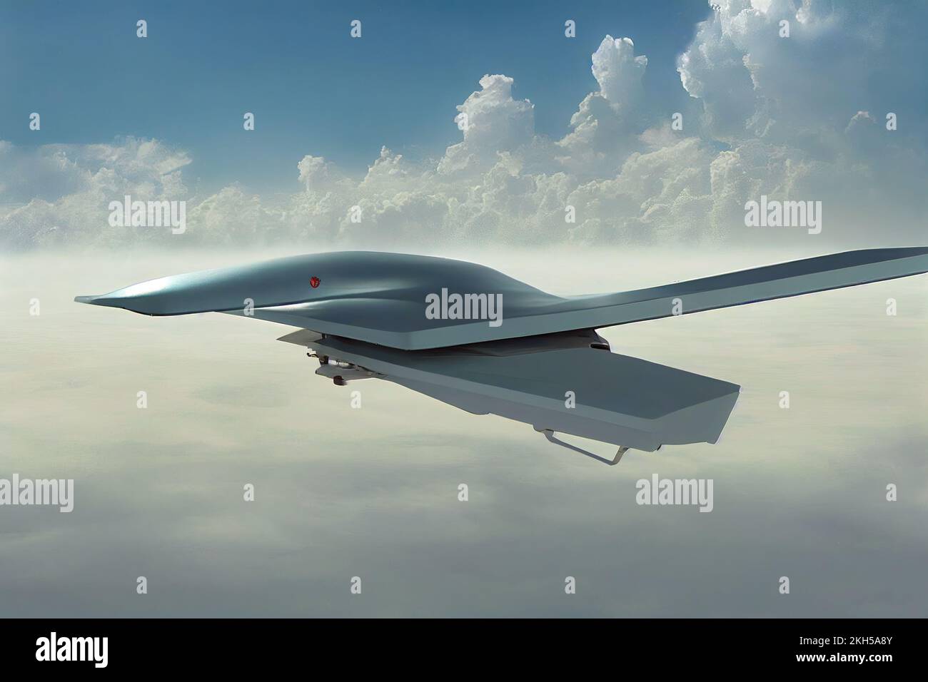 kamikaze drone, an unmanned combat aerial vehicle controlled by a war ...
