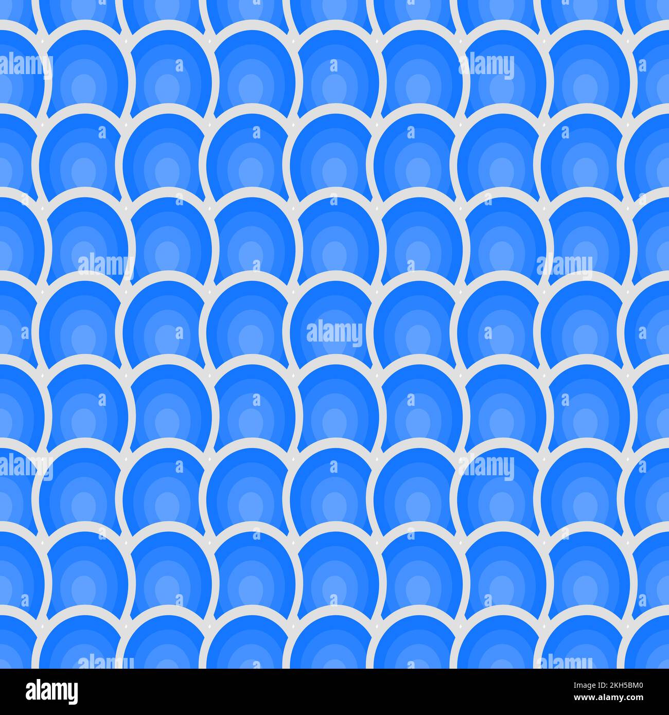 A seamless pattern with blue hypnosis circles Stock Vector Image & Art ...